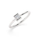 Mini Princess Cut Diamond Ring – NINI DIAMONDS