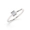 Mini Princess Cut Diamond Ring – NINI DIAMONDS