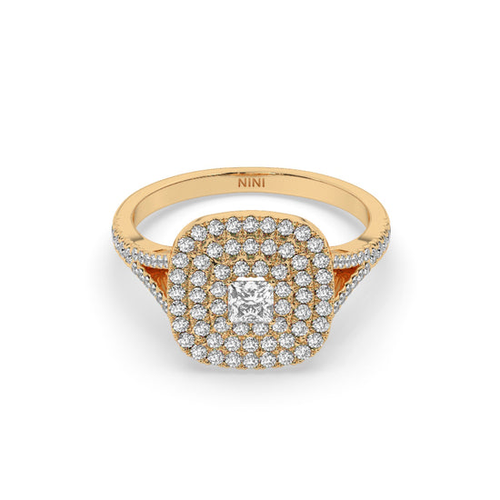 Princess Luxe Diamonds Ring – NINI DIAMONDS